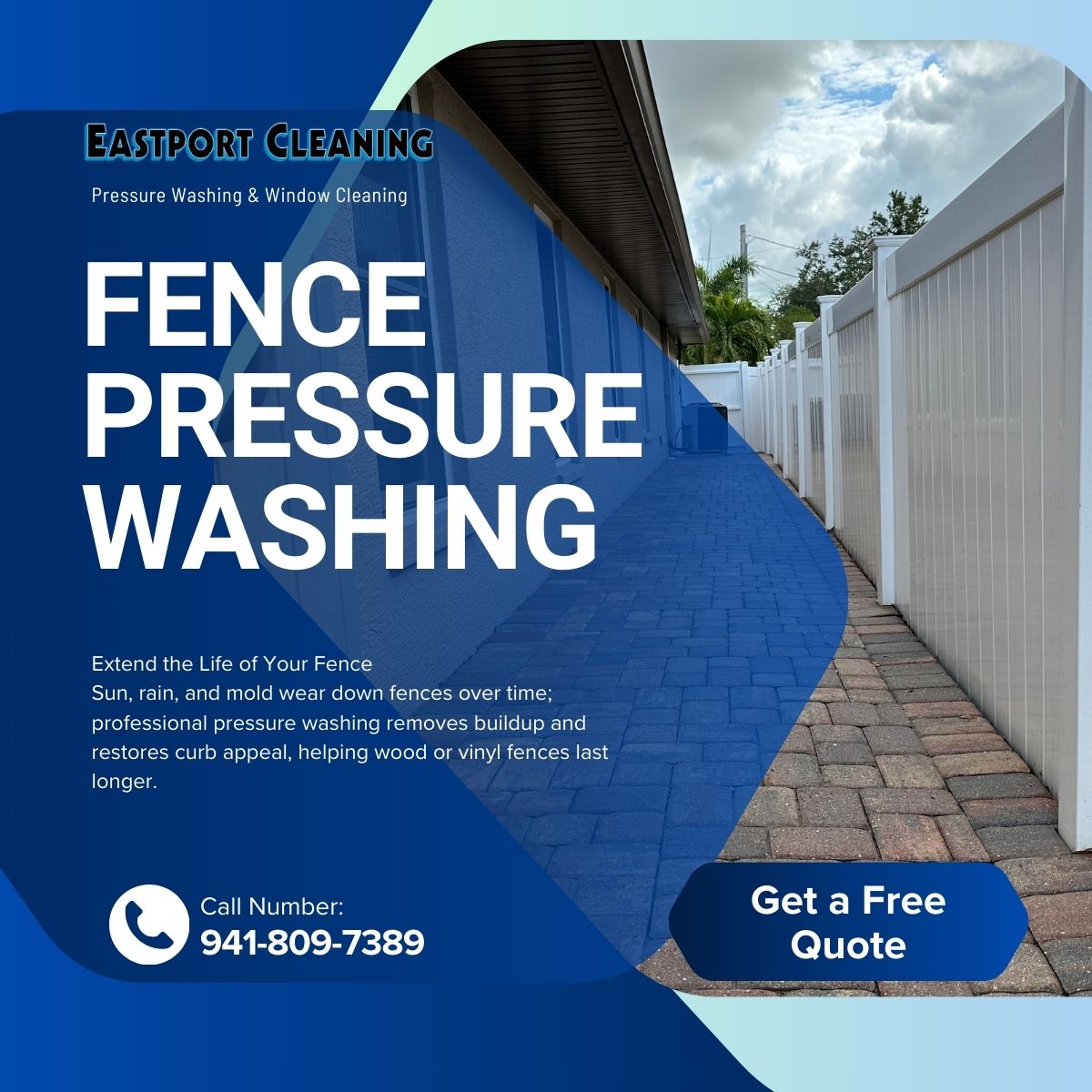 Extend the Life of Your Fencing | Fence Pressure Washing Lakewood Ranch